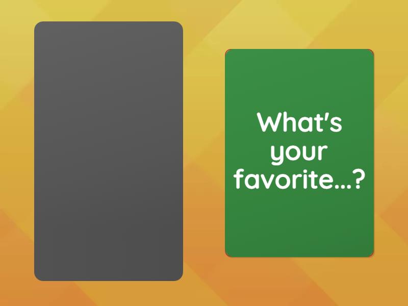 Possible questions to interview your classmates: - Speaking cards Possible questions to interview your classmates: - Speaking cards