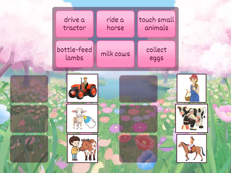 Magic Box 4 Unit 5 - Match up