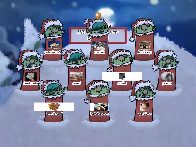 wack locations - Whack-a-mole