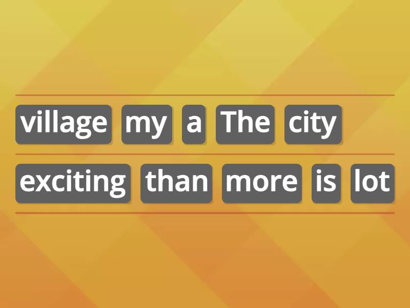 Modifying comparisons (1B, Roadmap B1+) - Unjumble