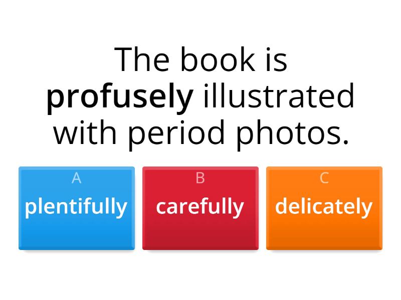 The Lottery Vocabulary - Quiz