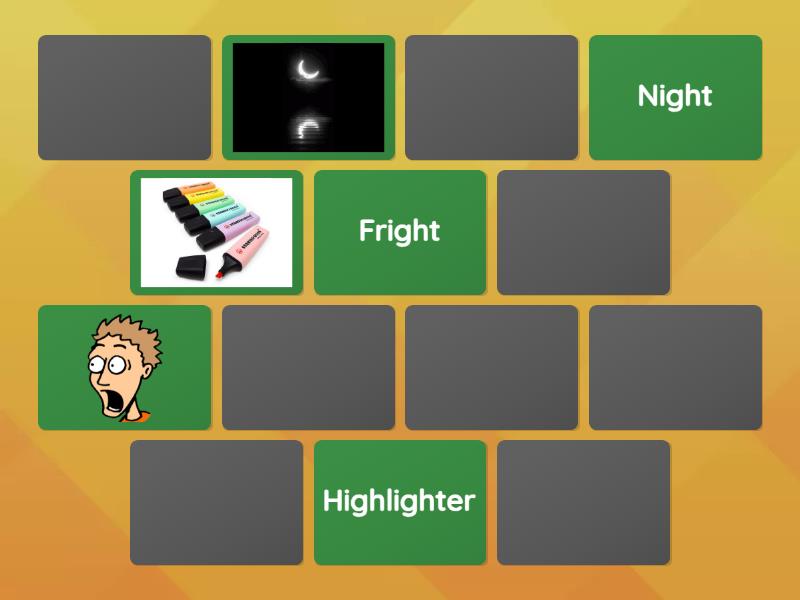 Igh Words 1 - Matching pairs