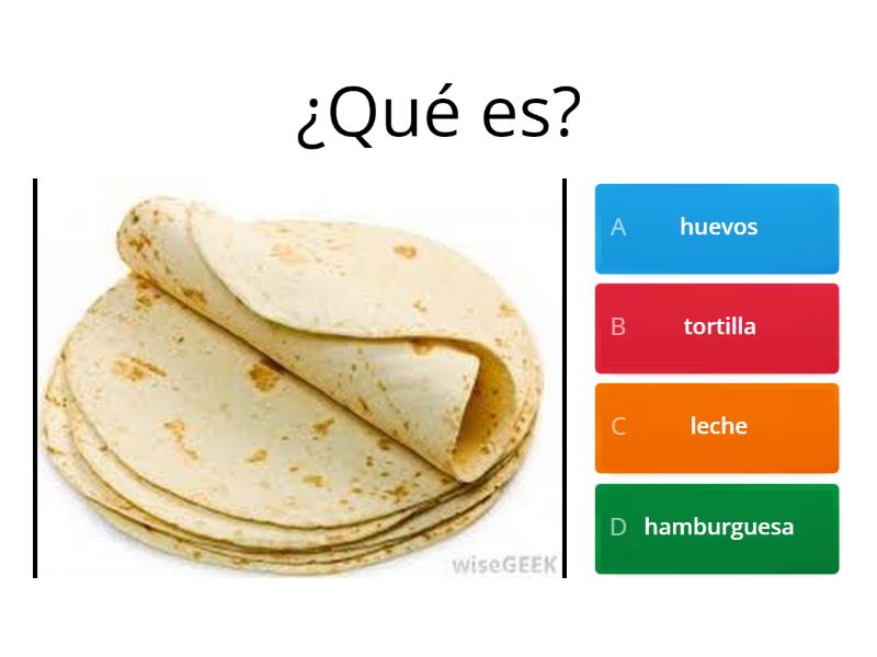 La Comida - Quiz