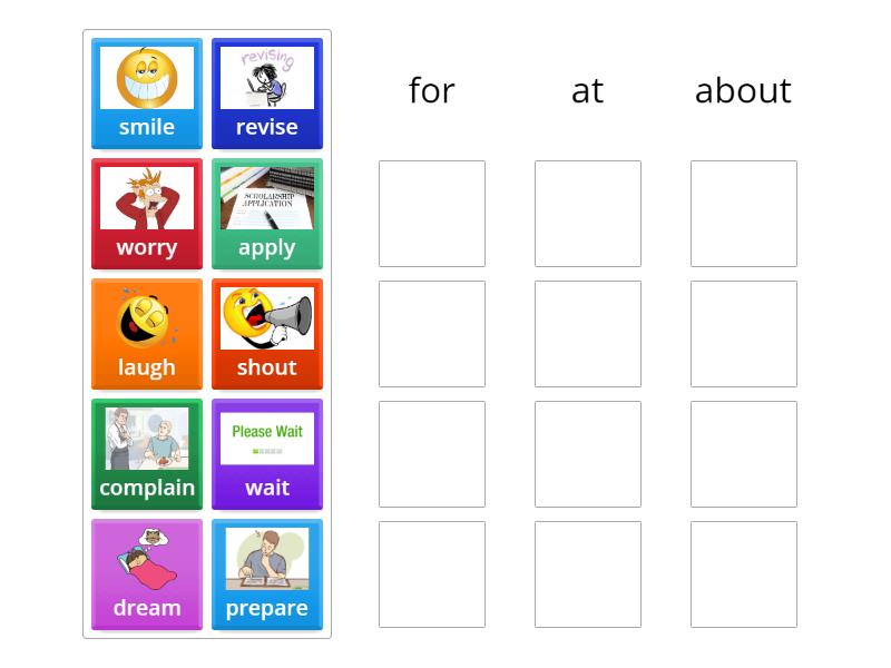gg4 4.6 Verbs+prepositions - Group sort