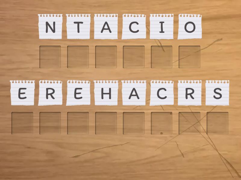 ACTION RESEARCH RECAP - Anagram