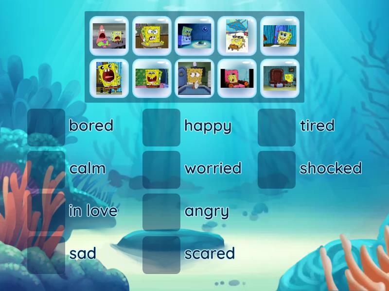 Sponge Bob Emotions - Match up