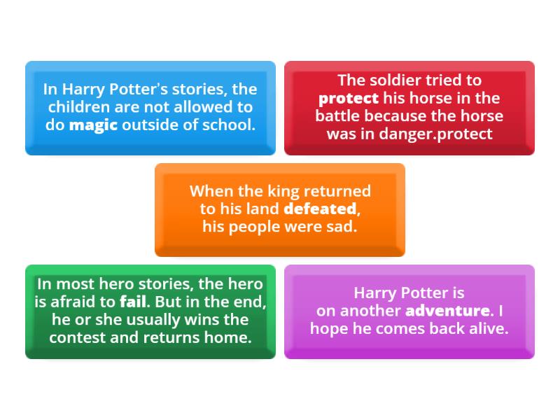 Guess the meaning of the boldfaced words from the context. Then filp to ...