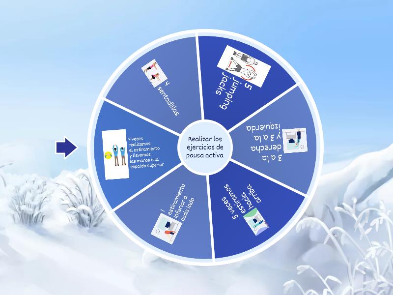 Ruleta de la Pausa Activa - Spin the wheel