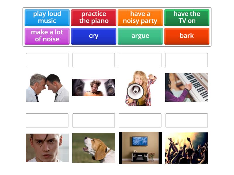 Say these words - Match up