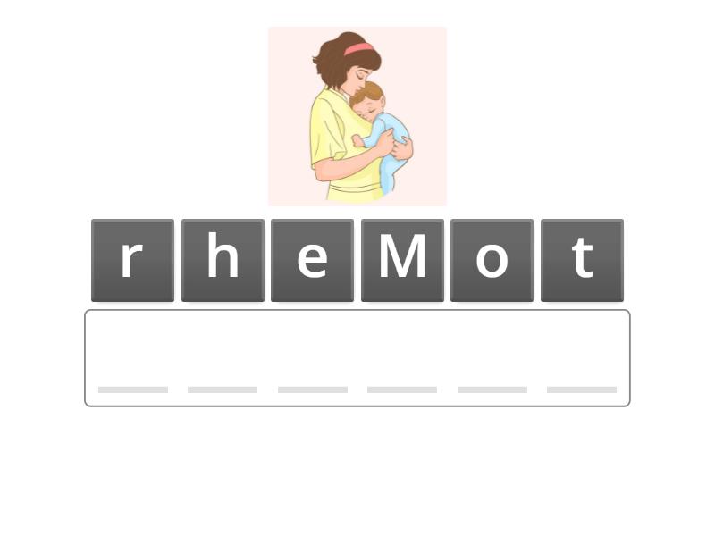 FAMILY MEMBERS - Anagram