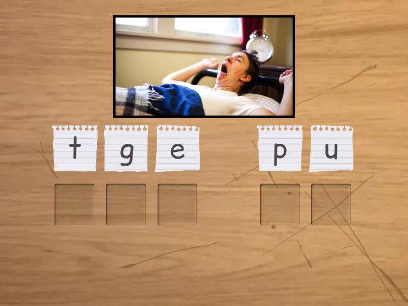 ENG My Daily Routine - Anagrama