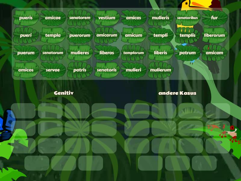 Genitiv oder nicht? - Group sort