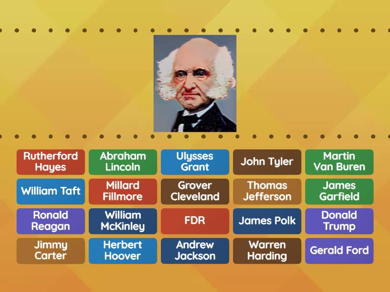Guess the president - Find the match