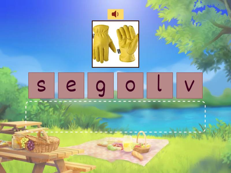 1A Unit 6 adv game - Anagram