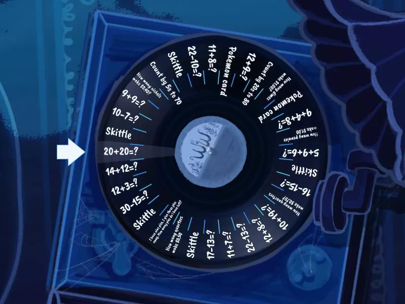 Math Facts - Random wheel