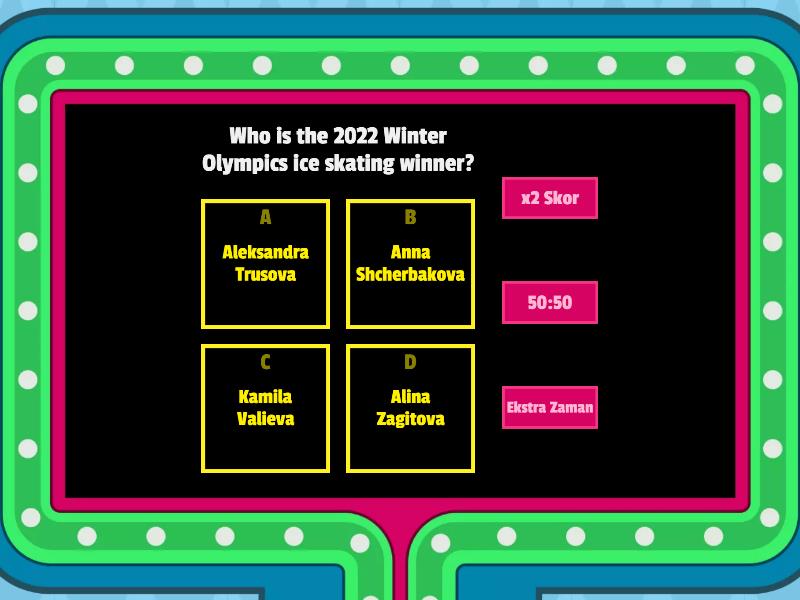 GENERAL KNOWLEDGE QUIZ SHOW - Gameshow quiz