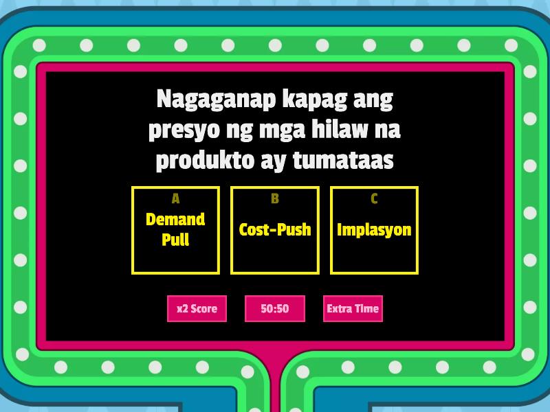 Implasyon - Gameshow quiz