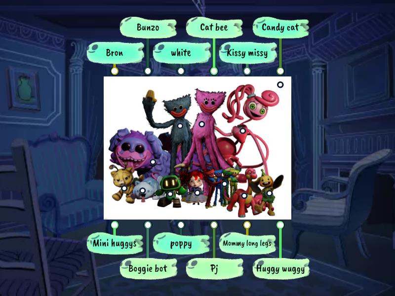 Poppy playtime quiz 3 - Labelled diagram
