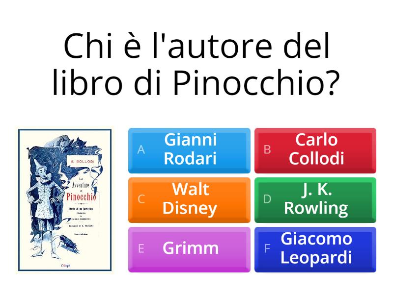 Pinocchio - Quiz