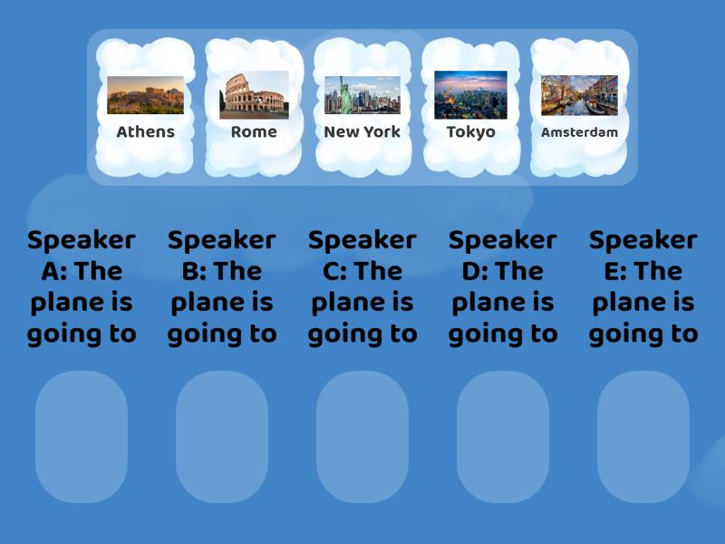 Travelling abroad - Group sort