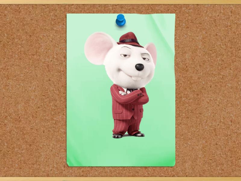 Sing cartoon - Flash cards