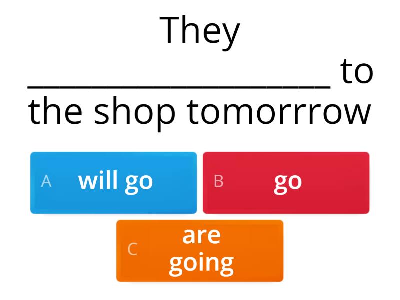 present simple/continuous /future simple - Kuis
