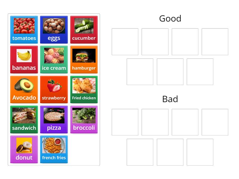 Good/Bad - Group sort