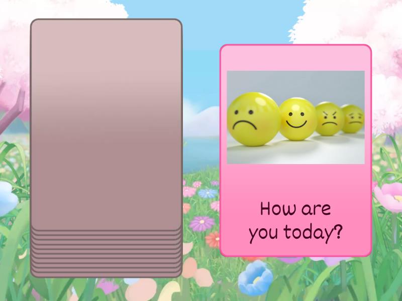 Prepare 1 Warm up questions - Speaking cards