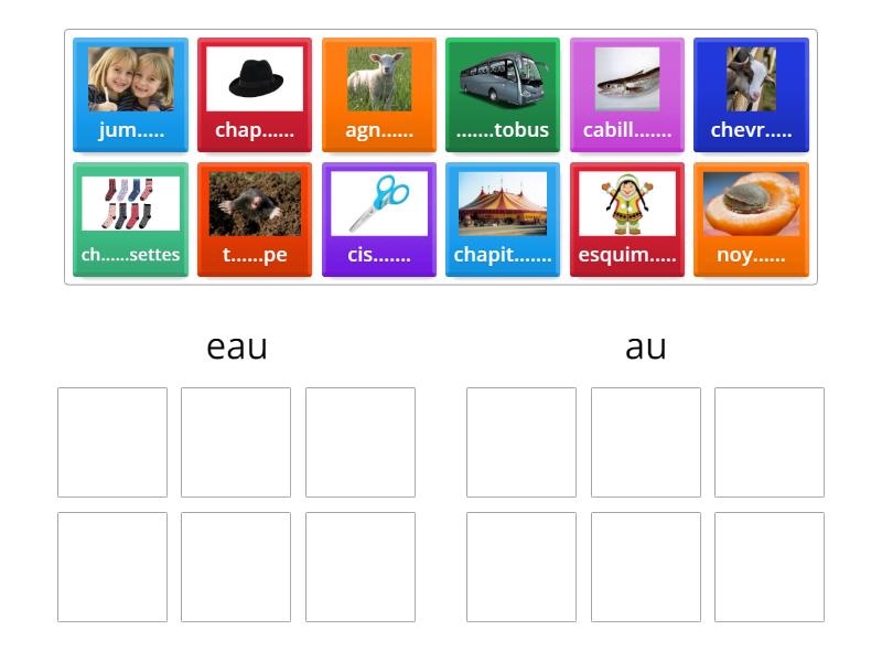 J&A - le son eau ou au - Group sort