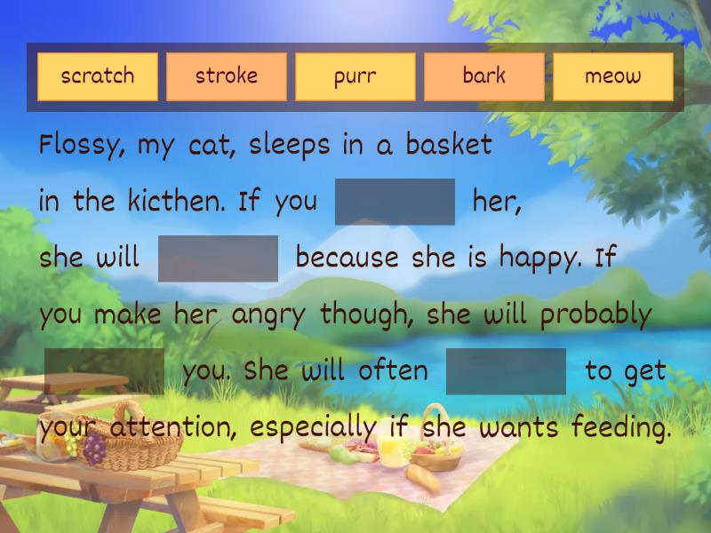 B2 SPEAKING 1b - Missing word