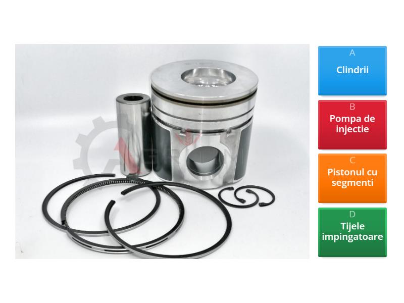 Mecanismul motor (parti mobile) - Cuestionario