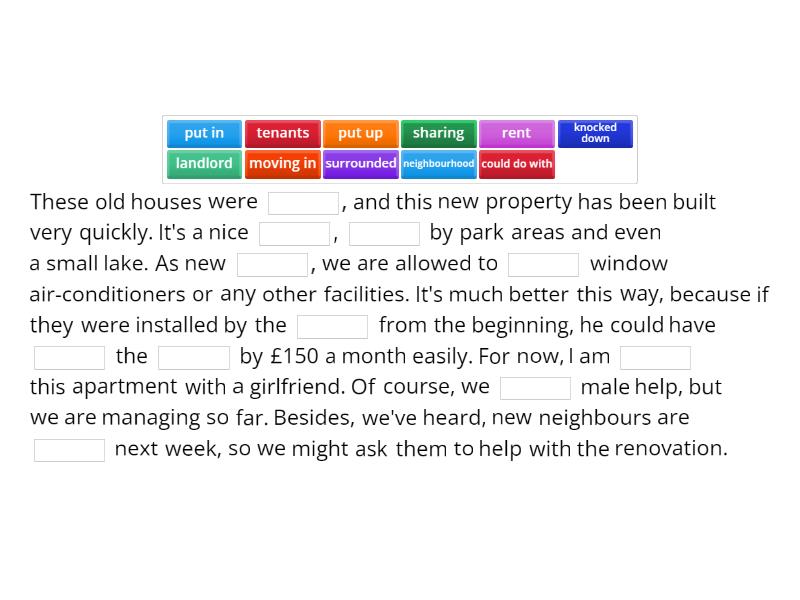 Roadmap Unit 1.2 - Complete the sentence