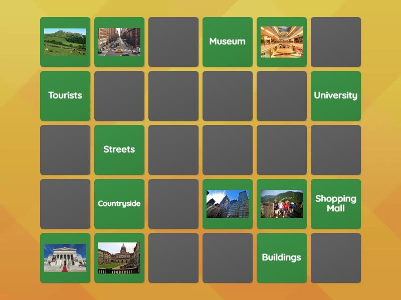 Cities - Matching pairs