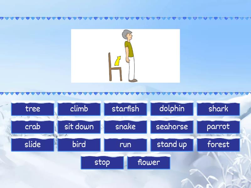 Smart Junior 3: UNIT 3a-b-c vocabulary - Find the match