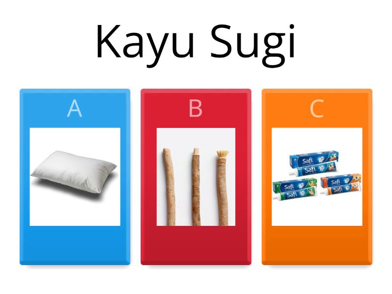 Alat-Alat Bersugi - Quiz