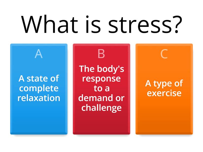 Straen / Stress - Quiz