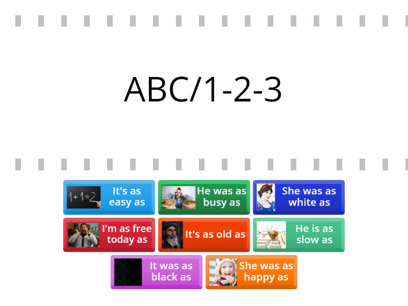 AS AS - Set Comparisons - Find the match