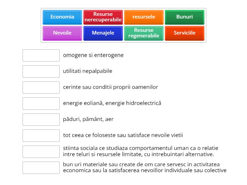Economia Intreprinderii temă - Match up