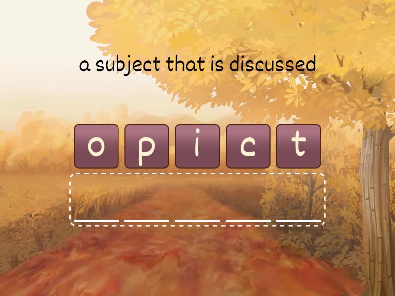 Guessing Game - Anagram