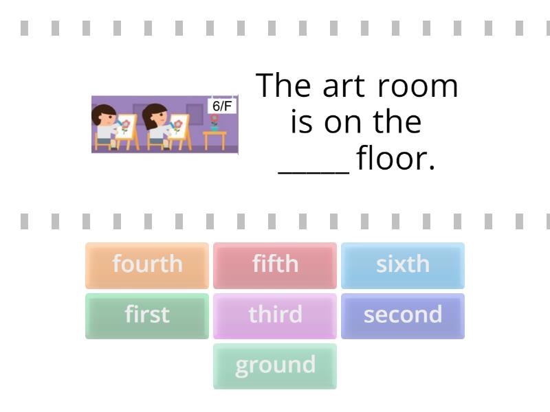 2A Floors (ordinal numbers) - Find the match