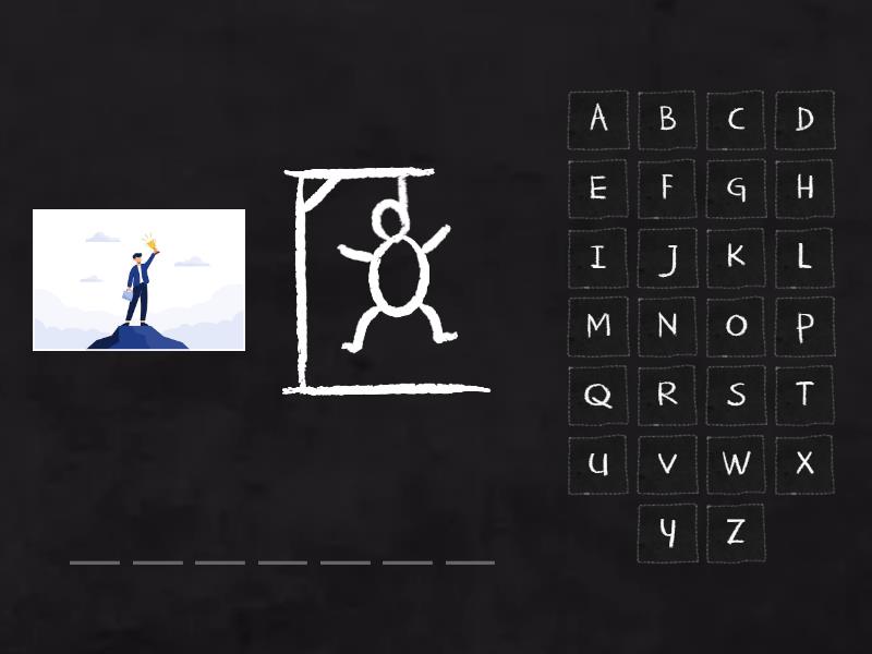 Review of Vocabulary Game - Hangman