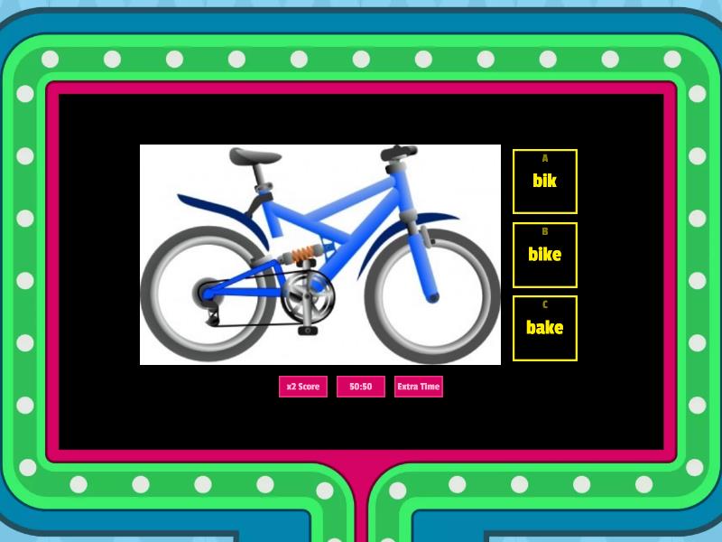 Magic 'e' - Gameshow quiz