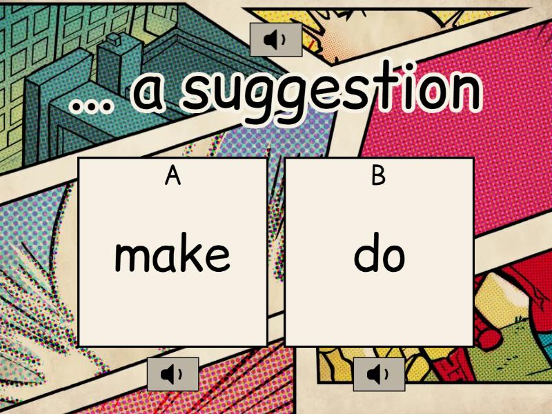 Make Vs Do Quiz