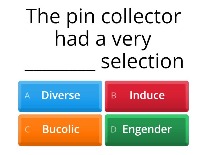 SAT vocab - Quiz