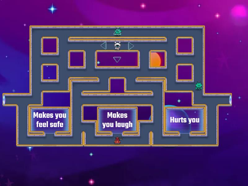 Good Vs Bad Friends - Maze chase