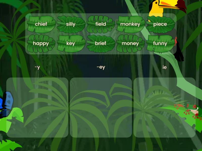 Phonics Word Sort - Group sort