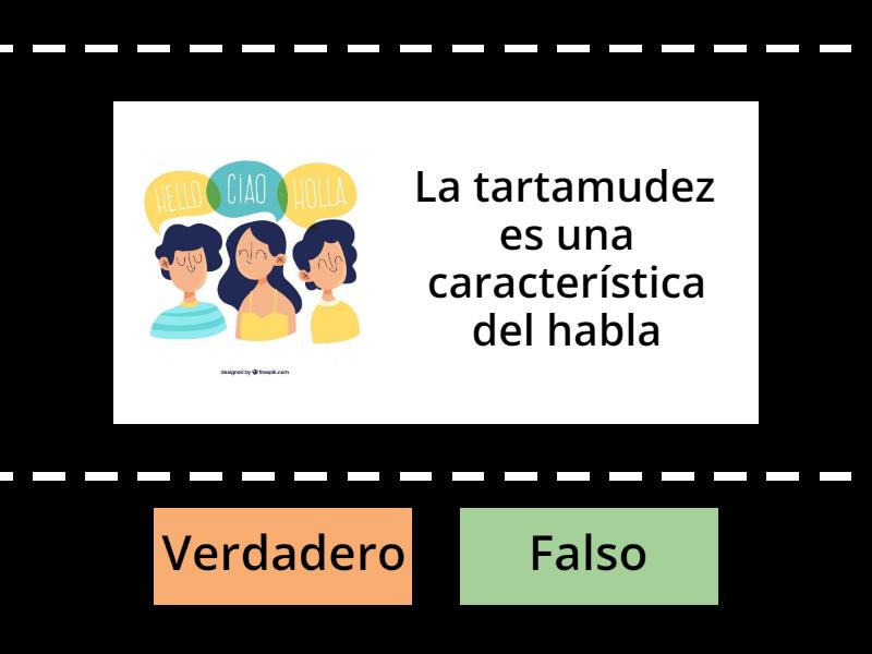 Mitos o verdades sobre la Tartamudez :D - Verdadeiro ou falso