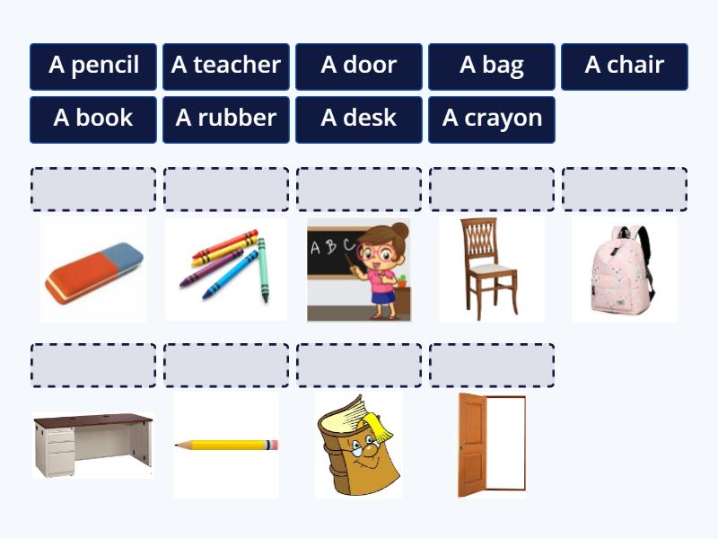 School things - Match up