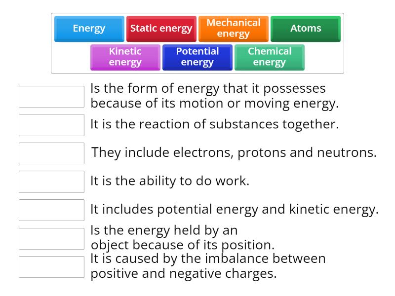 Energy - Match up