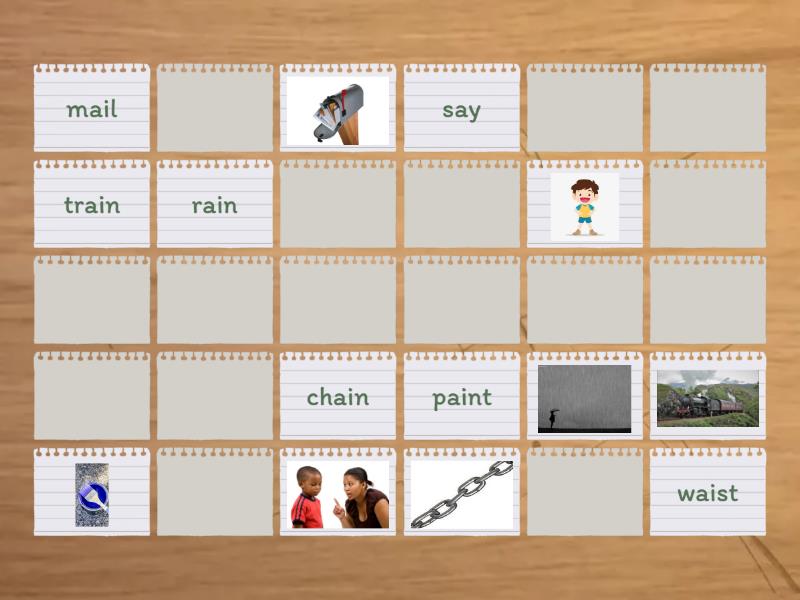 Module 9 Week 1 Words - Matching pairs